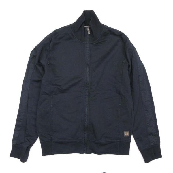 【商品名】BOSS ORANGE ボスオレンジ ジップアップ サイドライン スウェット ブルゾン ジャケット アウター M 黒 ブラック【ブランド】BOSS ORANGE ボス オレンジ【対象】メンズ【ランク】SA ※若干の使用感はあるが、...