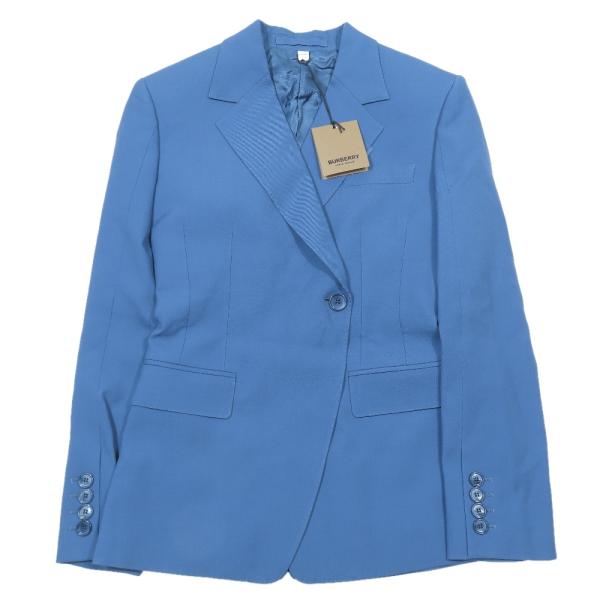 【商品名】BURBERRY バーバリー ダブルブレスト テーラードジャケット ブレザー ロゴ裏地 総裏 1B センターベント ウール IT36 ブルー【ブランド】BURBERRY バーバリー【対象】レディース【ランク】NS ※新品同様の商品...