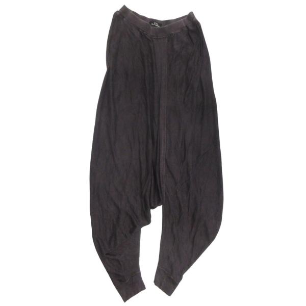 【商品名】ISSEY MIYAKE PERMANENTE イッセイミヤケ ペルマネンテ アシンメトリー 変形 サルエル パンツ シルク ヴィンテージ【ブランド】ISSEY MIYAKE イッセイミヤケ【対象】レディース【ランク】C ※一部欠...