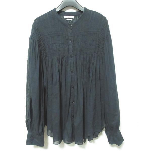 【商品名】ISABEL MARANT ETOILE イザベルマランエトワール ギャザーブラウス 78-01-06-01008 サイズ34 ブラック【ブランド】ISABEL MARANT ETOILE イザベルマランエトワール【対象】レディー...