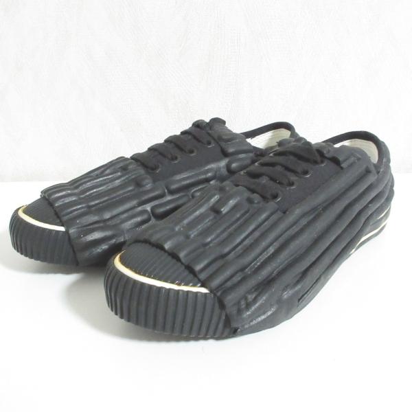 【商品名】COMME des GARCONS Bata コムデギャルソン バタ コラボ ラバー スニーカー GT-K121-001-1-1 サイズUK4 ブラック【ブランド】COMME des GARCONS コムデギャルソン【対象】レディ...