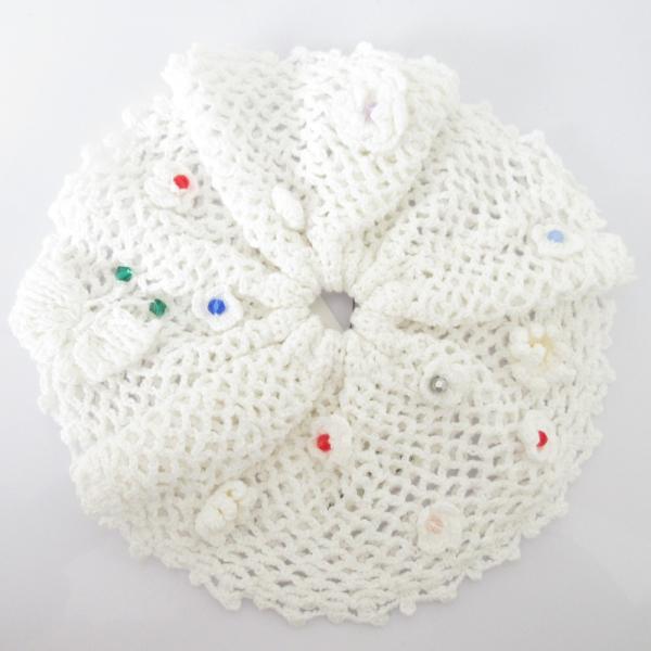 【商品名】VENIT ヴェニット クロシェシュシュ ヘアゴム ヘアアクセサリー VEK-7518-A ホワイト【ブランド】venit ヴェニット【対象】レディース【ランク】NS ※新品同様の商品・未使用品【カラー】ホワイト【実寸サイズ】直径...