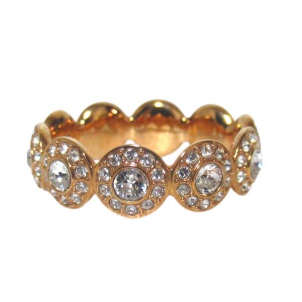 【商品名】SWAROVSKI スワロフスキー Una Angelic リング 指輪 サイズ58 18号相当 ピンクゴールドカラー【ブランド】SWAROVSKI スワロフスキー【対象】レディース【ランク】SA ※若干の使用感はあるが、全体的に...