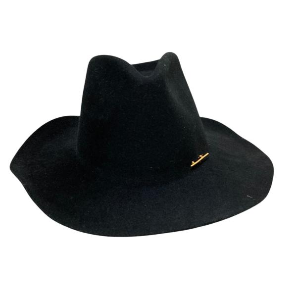 【商品名】JANESSA LEONE ジャネッサレオン ウール 中折れハット ブラック 【ブランド】JANESSA LEONE ジャネッサレオン【対象】レディース【ランク】NS ※新品同様の商品・未使用品【カラー】ブラック 【実寸サイズ】頭...