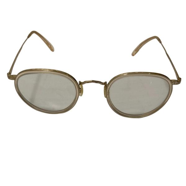 【商品名】OLIVER PEOPLES オリバーピープルズ MP-2 SUN 度あり メガネ ゴールドカラーフレーム【ブランド】OLIVER PEOPLES オリバーピープルズ【対象】メンズ【ランク】SA ※若干の使用感はあるが、全体的に状...