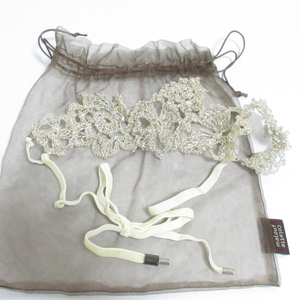 【商品名】colette malouf コレットマルーフ ワイヤーフラワー ヘッドドレス カチューシャ シルバーカラー【ブランド】colette malouf コレットマルーフ【対象】レディース【ランク】A ※使用感はあるが、傷や汚れの少な...