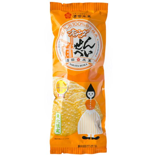 山形県庄内地域産のうるち米で作った元祖うす焼きせんべい。お米本来の美味しさを引き立てる塩味とパリッと軽い歯ごたえが特徴です。昭和37年の発売以来、年間2億枚生産している酒田米菓の看板商品です。・内容量: 40g・入数: 約20枚・賞味期限:...