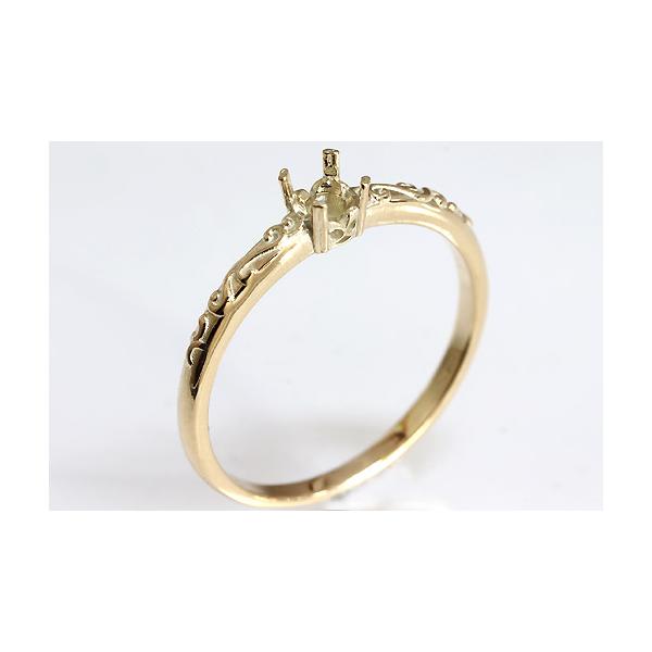 サイズ限定、Ｋ10ＹＧ製の空枠ですこの枠にはラウンドカットの直径 4.0ミリ（誤差0.3ミリ）のルースを留めることが出来ます。○ルース形状：ラウンドカット○ルースサイズ：4.0ミリ○素材：K10YG○重量：約1.7グラム(#14)※メール便...