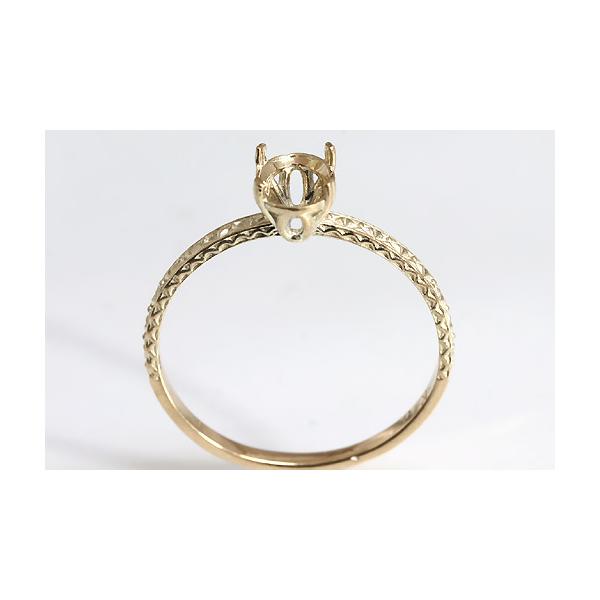 サイズ限定、Ｋ10ＹＧ製の空枠ですこの枠にはオーバル型の7.0ミリ×5.0ミリ（誤差0.3ミリ）のルースを留めることが出来ます。○ルース形状：オーバル○ルースサイズ：7.0ミリ×5.0ミリ○素材：１０金イエローゴールド○重量：約1.2グラム...