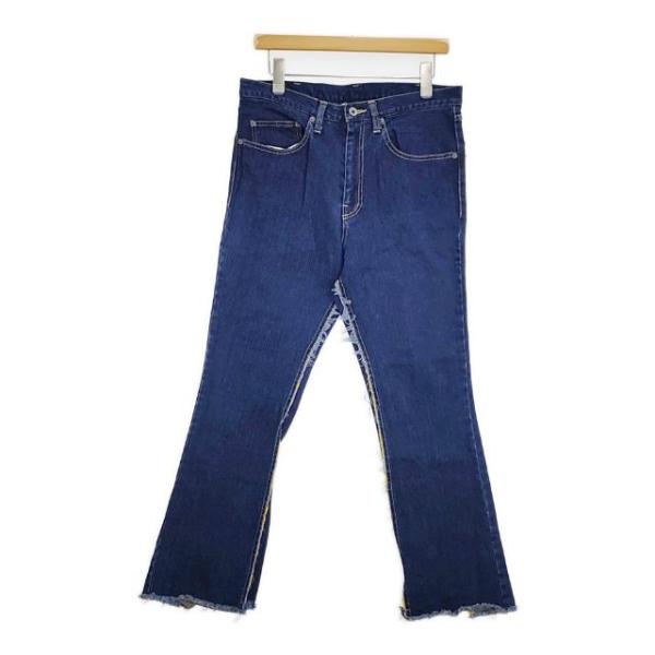 M100338-97808-39    Name. NMPT-001 バックスリット カットオフ ジーンズ デニムパンツ ブルー ネーム 5-1106G 100338【参考ランク】A-B【全体の印象】やや使用感はありますが、全体的な印象とし...