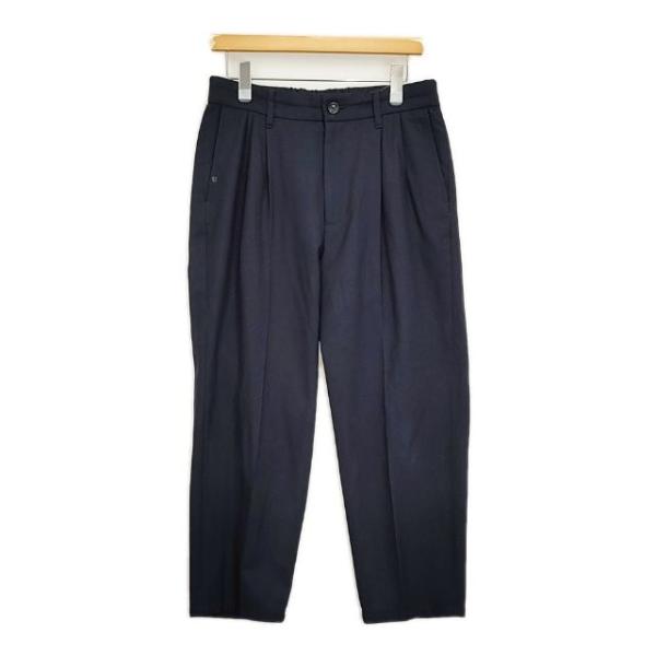 M100923-911708-49    LAMOND. SEMI WIDE TROUSERS 定価19800円 LM-P-109 スラックス  パンツ ネイビー ラモンド 5-1205T 100923【参考ランク】B-C【全体の印象】使用...
