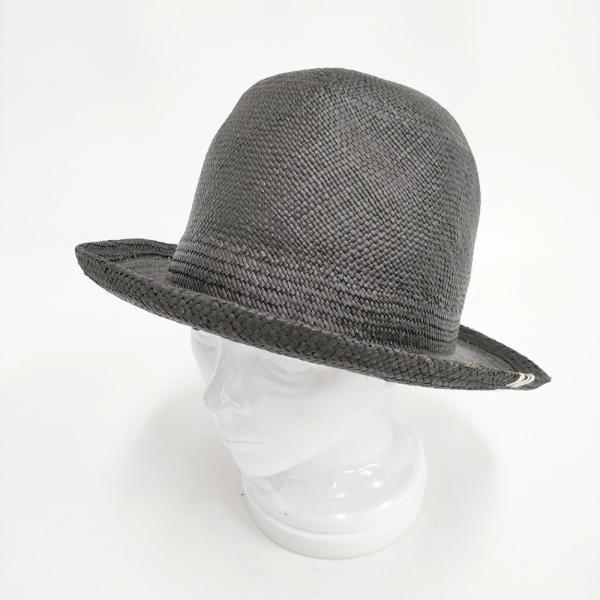 M100992-914308-69    HUNTISM バオ パナマハット サイズM 帽子 ハット ブラック ハンティズム 6-0216S 100992【参考ランク】A-B【全体の印象】やや使用感はありますが、全体的な印象としては綺麗です...