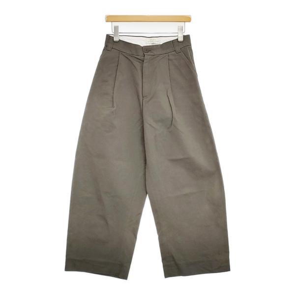 M101152-958508-189    STUDIO NICHOLSON SORTE VOLUME PLEAT PANTS 定価47300円 SNM-351 XS バルーン パンツ カーキ スタジオ ニコルソン 6-0222G 1011...
