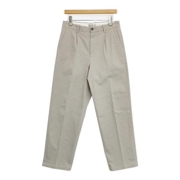 M101486-913008-49    Steven Alan 8114-217-0336 STRC/DRIL SUPER BAGGY TAPERED2 定価17600円 パンツ ベージュ スティーブンアラン 6-0504G 101486...