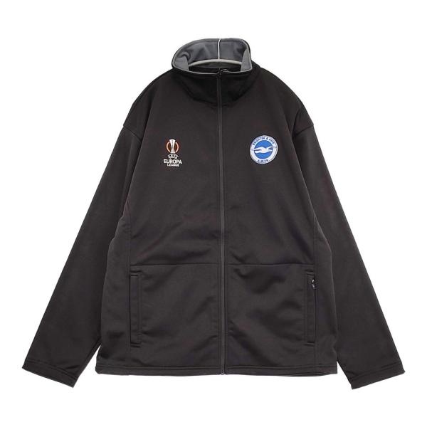 M101541-919208-79    Brighton &amp; Hove Albion ブライトン UEFA ユーロリーグジャケット XXL 三苫薫 サッカー フリース裏地 ブルゾン ブラック6-0118T 101541【参考ランク...