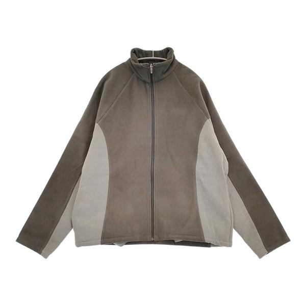 M101551-980408-249    sturla 新品 PANELLED ZIP UP FUZZY TWO FACED サイズXL STSP24003-002 ブルゾン ジャケット グレー スターラ 6-0112T 101551【参...