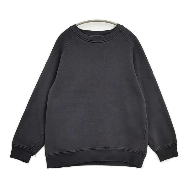 M101933-984508-219    COMOLI コットン吊裏毛 クルーネック 定価35200円 サイズ1 V01-05002 スウェット ブラック コモリ 6-0328M 101933【参考ランク】C【全体の印象】全体的に使用感・...