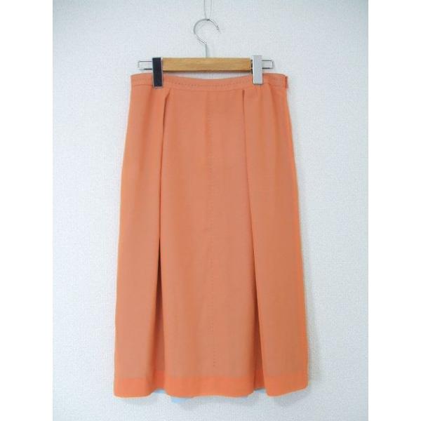 L177029-96008-39    orson+bodil 新品 ファン・スロッベ スカート タックスカート オレンジ レディース 1-0621M 177029【参考ランク】A【全体の印象】使用感が少なく全体的に綺麗に感じられます。※詳...