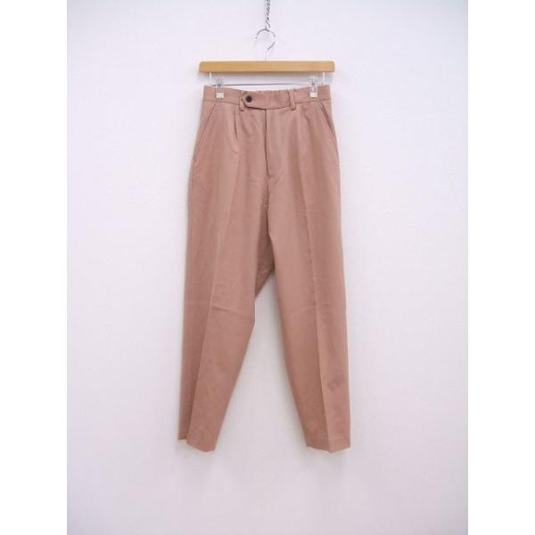 L192967-919508-69    a piece of Library 定価24000円 新品 フランネルクラストラウザーズ サイズ2 パンツ ピンク アピースオブライブラリー 2-0830T 192967【参考ランク】S【全体の印...