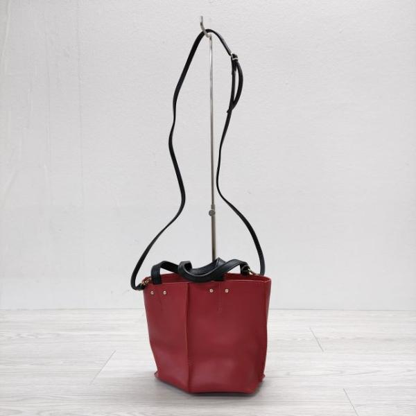 L208971-19260821-19    via repubblica レザー 2way イタリア製 ハンドバッグ ショルダーバッグ レッド レディース ヴィア リパブリカ 3-0218G 208971【参考ランク】A-B【全体の印象】...