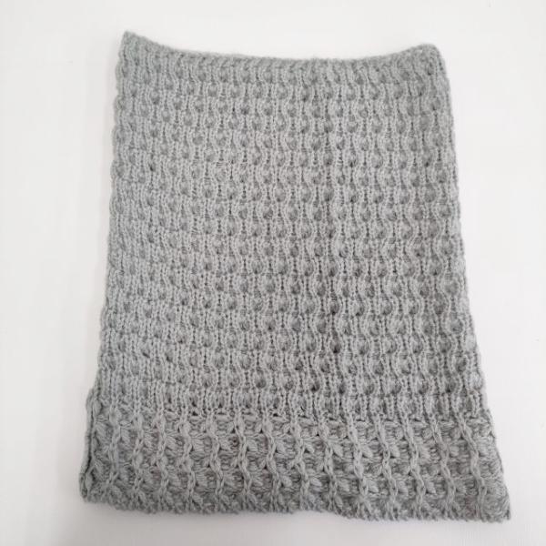 L224793-93908-29    CLIPPER CASUALS イギリス製 アルパカ ニット スヌード グレー クリッパーカジュアル 3-1108T 224793【参考ランク】B【全体の印象】使用感が見受けられますが、使用する上で支...