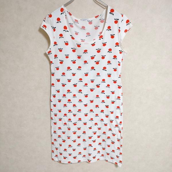 L229653-1926081-19    marimekko りんご omena サイズS ワンピース ホワイト レッド マリメッコ 4-0513S 229653【参考ランク】B-C【全体の印象】使用感が目立ちます。※詳しい商品説明は下部...