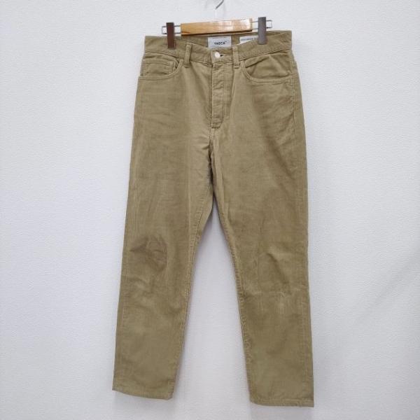L233046-925208-79    YAECA WIDE TAPERED CORDUROY PANTS コーデュロイパンツ 定価22000円 10-CD パンツ ベージュ BEIGE ヤエカ 4-0206T 233046【参考ランク】...
