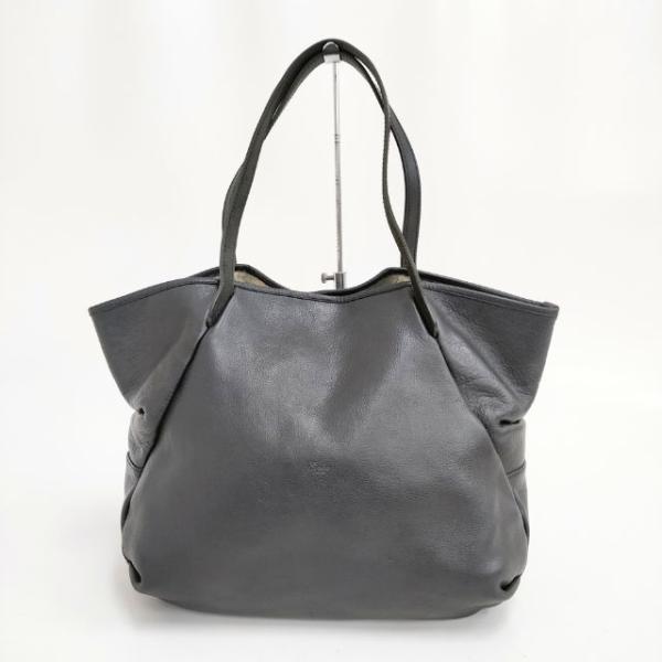 L239266-193000815-99    Ense レザー トートバッグ ブラック アンサ 5-0406G 239266【参考ランク】B-C【全体の印象】使用感・ダメージがあります。※詳しい商品説明は下部にございます。必ずご確認の上ご...