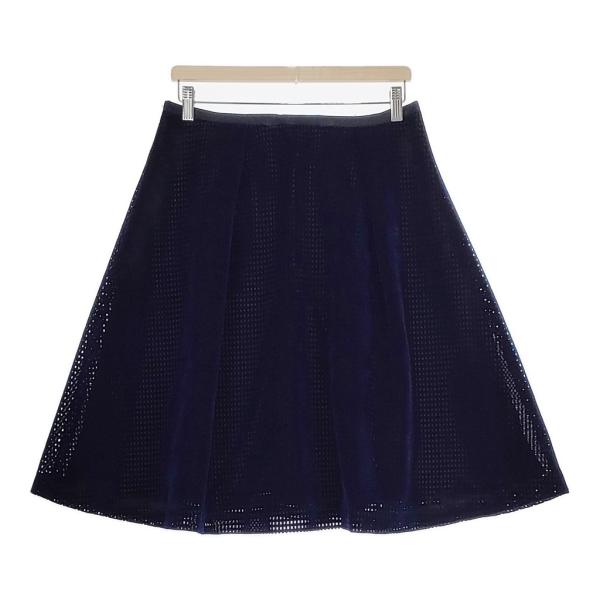 L245717-9268-19    AULA AILA 1153-07044 サイズ0 ベロア スカート ネイビー アウラアイラ 4-1009T 245717【参考ランク】A-B【全体の印象】やや使用感はありますが、全体的な印象としては綺...