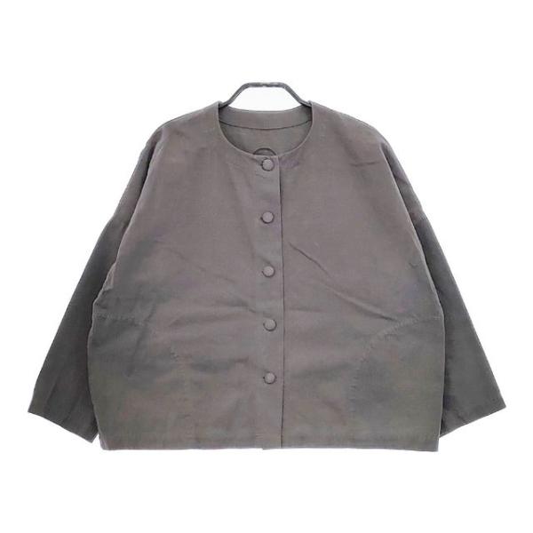 L245898-191680823-59    Lin francais d'antan Rohe ローエ コットン  ジャケット チャコールグレー ランフランセダンタン 5-0402M 245898【参考ランク】B-C【全体の印象】使用感...