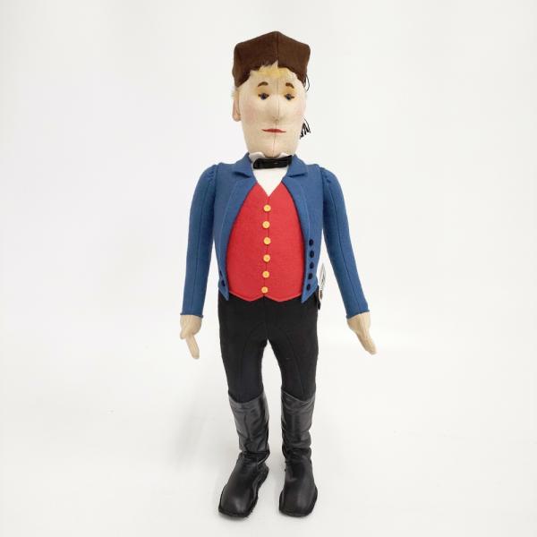 L246973-918008-69    Steiff Peasant Jorg 9112/45 1987年 フェルト人形 ヴィンテージ ぬいぐるみ ブルー レッド シュタイフ 5-0214G 246973【参考ランク】A-B【全体の印象】...