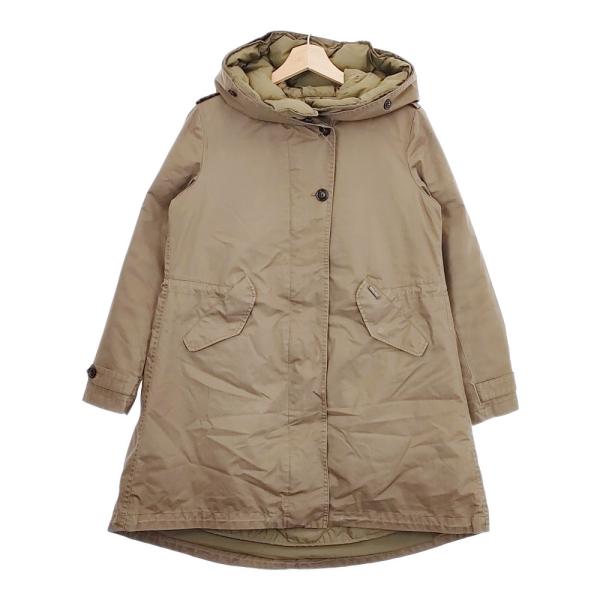 M252087-925008-109    WOOLRICH WWCPS2623D サイズXS ダウンライナー付き コート ブラウン ウールリッチ 4-1126A 252087【参考ランク】B-C【全体の印象】使用感・ダメージがあります。※...