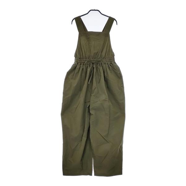 L255709-19168082-59    UNIVERSAL TISSU コットンダンプギャザーハイウエストサロペット UT211PT010 サロペット カーキ ユニバーサルティシュ 5-0215M 255709【参考ランク】B【全体の...