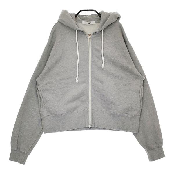 L255901-913008-59    UNIVERSAL SEVEN セントラル裏毛コットンベーシックフーディー us231ct020 パーカー 23AW グレー ユニヴァーサルセブン 5-0113M 255901【参考ランク】A-B【...
