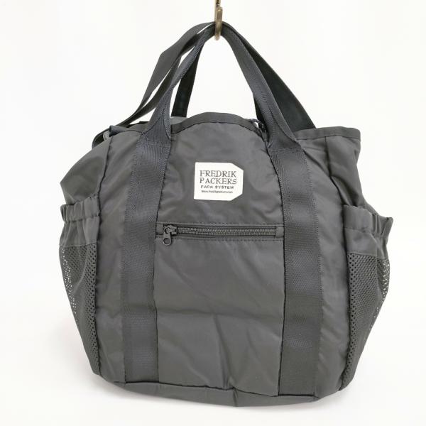 L256190-918208-79    FREDRIK PACKERS 210D TIPI TOTE 定価14080円 マザーズバッグ 2way トートバッグ ブラック フレドリックパッカーズ 5-0804G 256190【参考ランク】A...