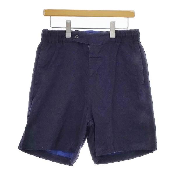 L256570-191080823-39    OLDMAN'S TAILOR BIRD MARK R&amp;D.M.Co- サイズ36 ショートパンツ ハーフパンツ ショーツ ネイビー オールドマンズテーラー 5-0521S 25657...