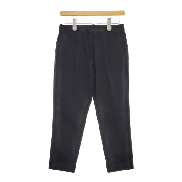 L258812-192210813-79    evam eva E171T131 コットンツイル サイズ1 イージーパンツ パンツ ブラック エヴァムエヴァ 5-0412G 258812【参考ランク】A-B【全体の印象】やや使用感はありま...