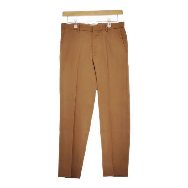 M258845-191300813-49    Steven Alan DOUBLECLOTH SLOW TAPERED-JUST センタープレススラックス パンツ ブラウン スティーブンアラン 5-0417G 258845【参考ランク】A...