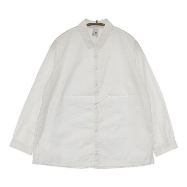 L260326-922108-69    NO CONTROL AIR コットン 製品洗い 長袖シャツ ホワイト ノーコントロールエアー 5-0821M 260326【参考ランク】A-B【全体の印象】やや使用感はありますが、全体的な印象とし...