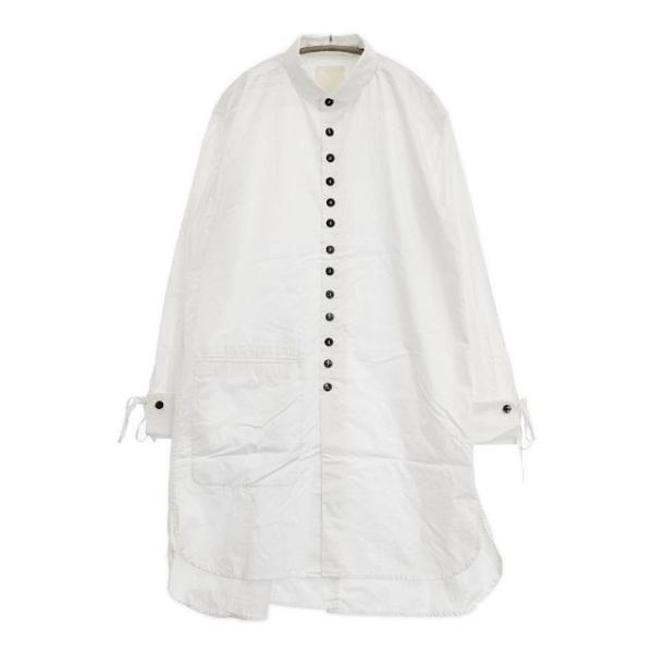 L262249-928608-129    Omar Afridi イングランド製 コットン シャツワンピ ワンピース ホワイト オマールアフリディ 5-0827M 262249【参考ランク】B【全体の印象】使用感が見受けられますが、使用す...