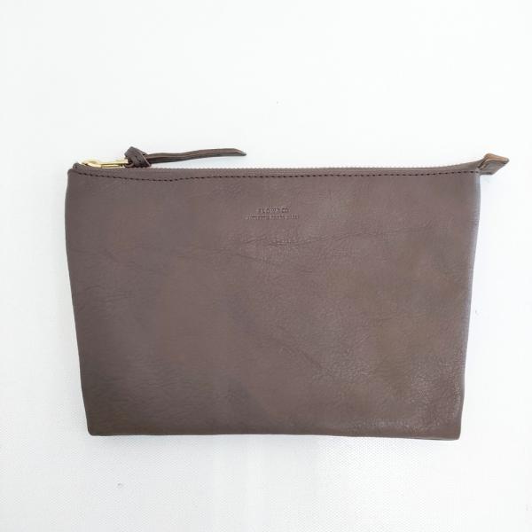 L263561-919208-59    SLOW rubono ルボーノ レザーポーチ ポーチ ブラウン スロウ 5-0808G 263561【参考ランク】A-B【全体の印象】やや使用感はありますが、全体的な印象としては綺麗です。※詳しい...