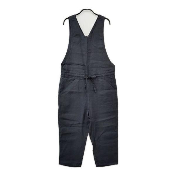 L264311-926008-69    not PERFECT LINEN ノットパーフェクトリネン リトアニア製 リネン オーバーオール オールインワン サロペット ネイビー 5-0714M 264311【参考ランク】A【全体の印象】使...