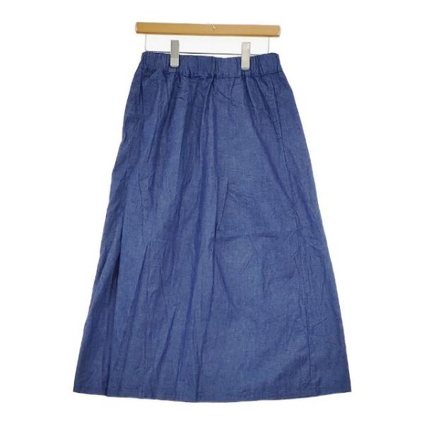L264528-92008-29    NARU 日本製 デニム ロングスカート ブルー ナル 5-0803M 264528【参考ランク】A-B【全体の印象】やや使用感はありますが、全体的な印象としては綺麗です。※詳しい商品説明は下部にござ...