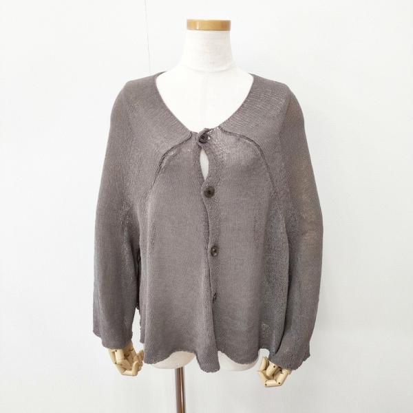 L265102-96008-29    Plantation PL23KO333 ウールナイロン サイズM カーディガン パープル プランテーション 5-1006T 265102【参考ランク】A【全体の印象】使用感が少なく全体的に綺麗に感じ...