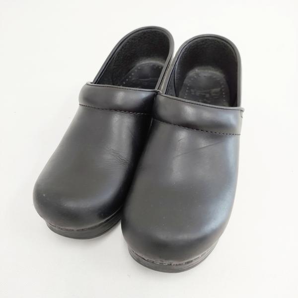 L265361-926608-79    dansko プロフェッショナル Professional サボサンダル サイズ38 シューズ・靴 ブラック ダンスコ 5-0904G 265361【参考ランク】B【全体の印象】使用感が見受けられま...