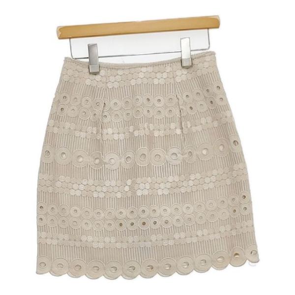 L266854-92608-19    ANTIPAST 刺繍 レース スカート ベージュ アンティパスト 5-1109M 266854【参考ランク】B-C【全体の印象】使用感・ダメージがあります。※詳しい商品説明は下部にございます。必ずご...