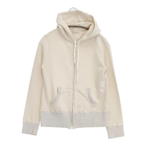 L267437-92608-19    IENA コットン ダブルジップ パーカー アイボリー イエナ 5-1109M 267437【参考ランク】A-B【全体の印象】やや使用感はありますが、全体的な印象としては綺麗です。※詳しい商品説明は下...