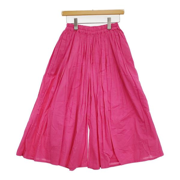 L268073-935408-89    FRANCESCA AMAM LABEL フランチェスカアマンラベル ギャザーワイドイージーパンツ キュロット ピンク 5-1018M 268073【参考ランク】A-B【全体の印象】やや使用感はあり...