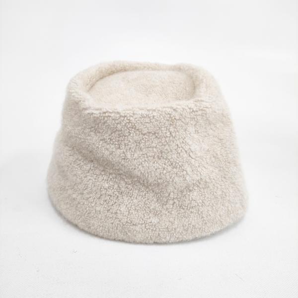 L269160-96008-39    mite バケツ帽 パイル Sサイズ 帽子 ハット アイボリー ミテ 5-1120T 269160【参考ランク】A-B【全体の印象】やや使用感はありますが、全体的な印象としては綺麗です。※詳しい商品説...