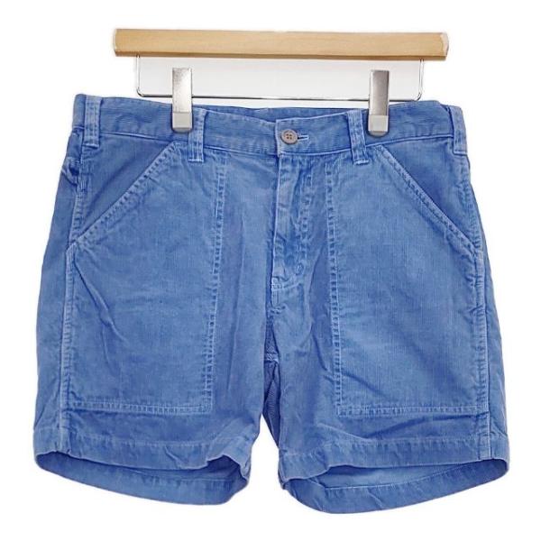 M269371-95208-29    Sunlight Believer コーデュロイ 32 ショートパンツ ハーフパンツ ショーツ ブルー サンライトビリーバー 6-0422S 269371【参考ランク】B【全体の印象】使用感が見受けら...